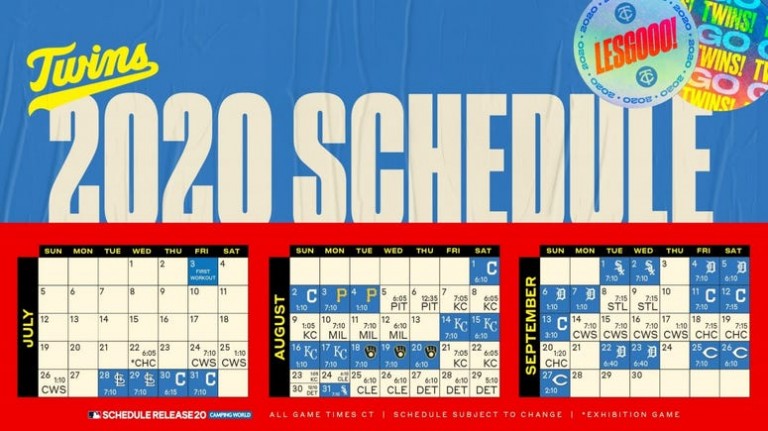 Twins 2020 Schedule Released | The Mighty 790 KFGO | KFGO
